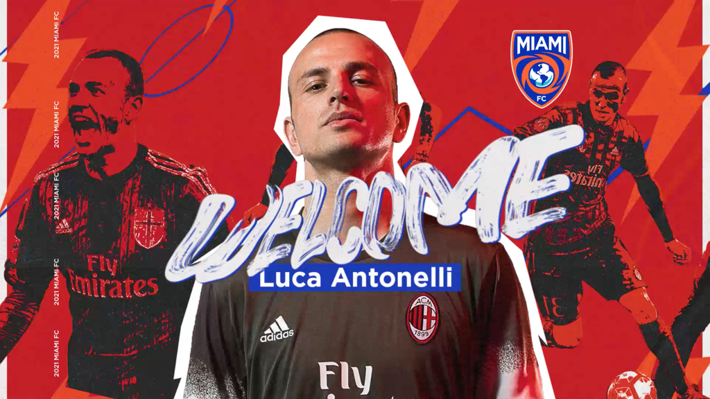 Former A.C. Milan Left Back Luca Antonelli Joins Miami FC - Miami FC